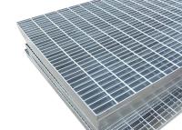 China Silver Color 316 Stainless Steel Floor Grating 100mm*6mm For Power Stations for sale