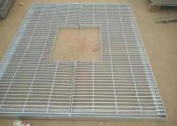 China Anti Rust SS316 Floor Forge Walkway Steel Grating Serrated Bar for sale