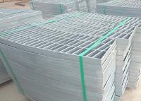 China Anti Corrosion Welded Steel Grating 40*3mm Aluminum Metal Grid Flooring for sale