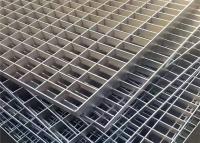 China Anti Corrosion Welded Steel Grating 40*3mm Aluminum Metal Grid Flooring for sale