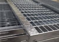 China Workplace Sawtooth Catwalk Steel Grating Non Slip Q235 Carbon Steel for sale