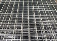 China Galvanized Catwalk Steel Grating Plate Stainless Steel 304 Sliver Color for sale