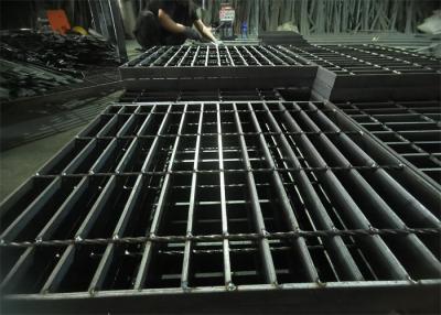 China Workshop Platform Steel Grating Plate 8mm Thick Skid Proof Electro Galvanizing for sale