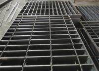 China Anti Skid Low Carbon Steel Grating Plate 65x5mm For Stadium Drains for sale