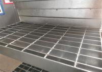 China Anti Skid Low Carbon Steel Grating Plate 65x5mm For Stadium Drains for sale