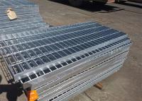China SGS Industrial Serrated Carbon Steel Bar Grating Hot Dip Galvanized for sale
