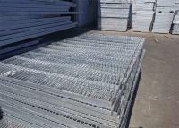 China Skid Proof Carbon Steel Driveway Drainage Grates 65x5mm Floor Walkway for sale