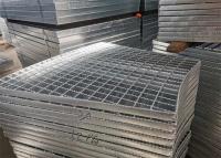 China Toothed Galvanized Steel Driveway Grates Grating Aluminum 6063 For Stadium Drain for sale