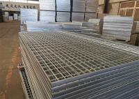 China AS1657 Standard Anti Skid Steel Stair Treads Grating 100mm For Parking Lot for sale