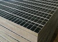 China Mine Heavy 7mm Thick Galvanized Steel Bar Grating Q345 Strong Bearing Capacity for sale