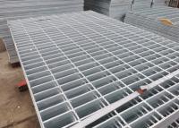 China 1000mm×6000mm Hot Dip Galvanized Steel Sidewalk Skid Resistance Welded Steel Grating for sale