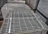 China Galvanized 304 Stainless Steel Bar Grating 90mm For Pharmaceutical Storage Platform for sale