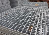 China Galvanized 304 Stainless Steel Bar Grating 90mm For Pharmaceutical Storage Platform for sale