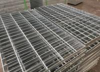 China Q235 Toothed Flat Steel Galvanised Trench Grates Rust Resistance for sale