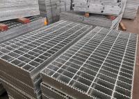 China SS316 Skid Proof Galvanised Steel Grating Platform For Building Sidewalks for sale