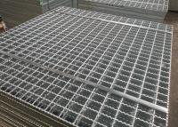 China Hot Dip Galvanized Platform Steel Grating Q345 Anti Corrosive For Power Plant for sale