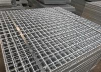 China Power Station Galvanized Platform Steel Grating 1000mm Length Press Welded for sale