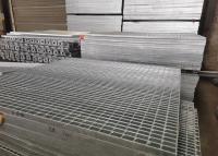 China Serrated 30*100mm Hot Dip Galvanized Steel Grating High Strength for sale