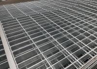 China Serrated 30*100mm Hot Dip Galvanized Steel Grating High Strength for sale