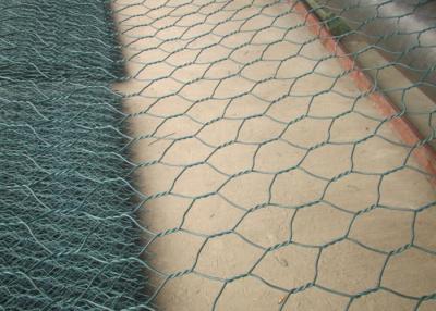 China River Slide Treatment Gabion Wall Wire Mesh Zinc Aluminum Alloy 80mm*100mm for sale