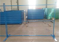 China PVC Coated Temporary Fence Panels 5.0mm Wire Diameter Heat Treated for sale