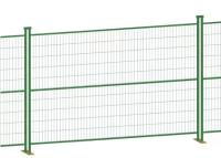 China Zinc Plated Temporary Fence Panels 3m Width Anti Corrosion Chain Link Fence for sale