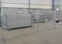 China Zinc Plated Temporary Fence Panels 3m Width Anti Corrosion Chain Link Fence for sale