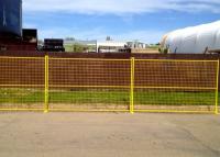 China Outdoor Temporary Construction Fence Panels 6M Length PVC Coated for sale