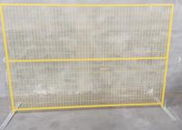 China Outdoor Temporary Construction Fence Panels 6M Length PVC Coated for sale