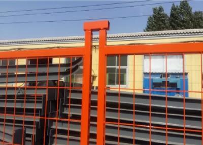 China 3.5mm Wire Dia Moveable Fence Panels Heat Treated Temporary Metal Fencing for sale
