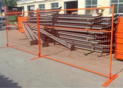 China Galvanized Powder Coated Temporary Fence Panels 300mm Customized Color for sale