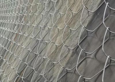China Sports Playground Garden Diamond Chain Link Fence 20m Width 75X75mm for sale