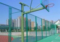 China 4.0mm Hot Dip 6FT Height Diamond Chain Link Fence For Highway Fencing for sale