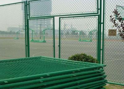 China 4.0mm Hot Dip 6FT Height Diamond Chain Link Fence For Highway Fencing for sale