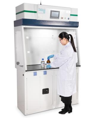 China Chemical Laboratory Ductless Bench Top Fume Hood Fireproof Acid Alkali Resistant for sale
