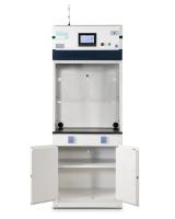 China Chemical Lab Ductless Bench Top Fume Hood Acid Alkali Resistant Fireproof for sale