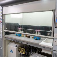 China Heat Resistant Acid & Alkali Resistant Chemical Explosion Proof Fume Cupboard for Laboratory for sale
