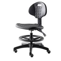 China Cleanroom Conductive Leather PU Swivel Laboratory Bench for Clinic Dental Hospital for sale