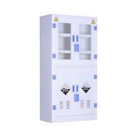 China Polypropylene School Chemical Acid Corrosive Laboratory Storage Cabinet with Shelves for sale