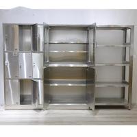 China Office Hospital Chemical Lab Workbench Stainless Steel Laboratory Storage Cabinet for sale