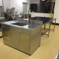 China Stainless Steel Laboratory Storage Cabinet Office Hospital Chemical Lab Bench for sale