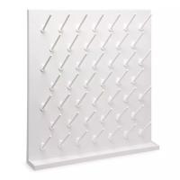 China Grey White Black Single Face Lab Drying Rack Pegboard Laboratory Accessories for sale