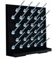 China Single Face Plastic Stainless Steel Lab Drying Rack Laboratory Accessories for sale