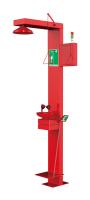 China Chemical Institute Stainless Steel Eyewash Station Emergency Safety Shower for sale