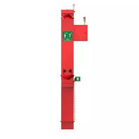 China Chemical Institute Stainless Steel Eyewash Station Emergency Safety Shower for sale