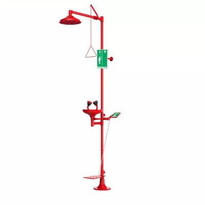 China Stainless Steel Heating Eyewash Station Abrasion Resistant for sale
