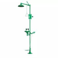 China Stainless Steel Heating Eyewash Station Abrasion Resistant for sale
