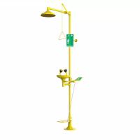 China Stainless Steel Heating Eyewash Station Abrasion Resistant for sale
