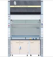 China LCD Panel Benchtop Fume Hood 1200m3/H Double Lock Lab Exhaust Hood for sale