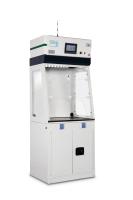 China Portable Ductless Lab Fume Hood For Chemical Laboratory With LED Touch Screen for sale